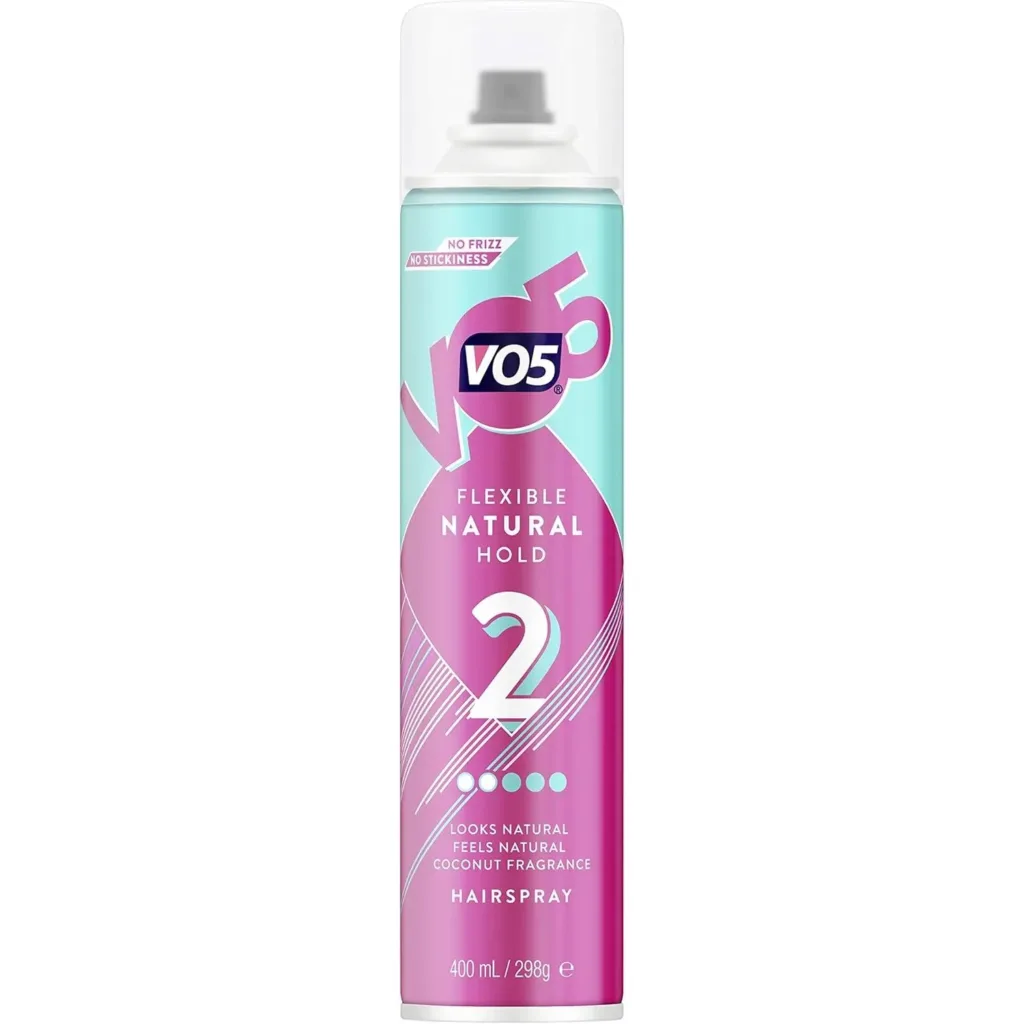 VO5 Flexible Hold Hair Spray | VO5 | Frizz Control, Flexible Hold ...